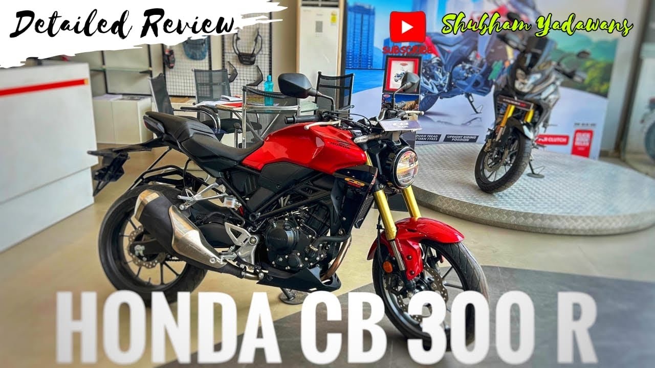 Honda CB 300R Review || Honda CB 300R Detailed Review-Price ! Mileage ...