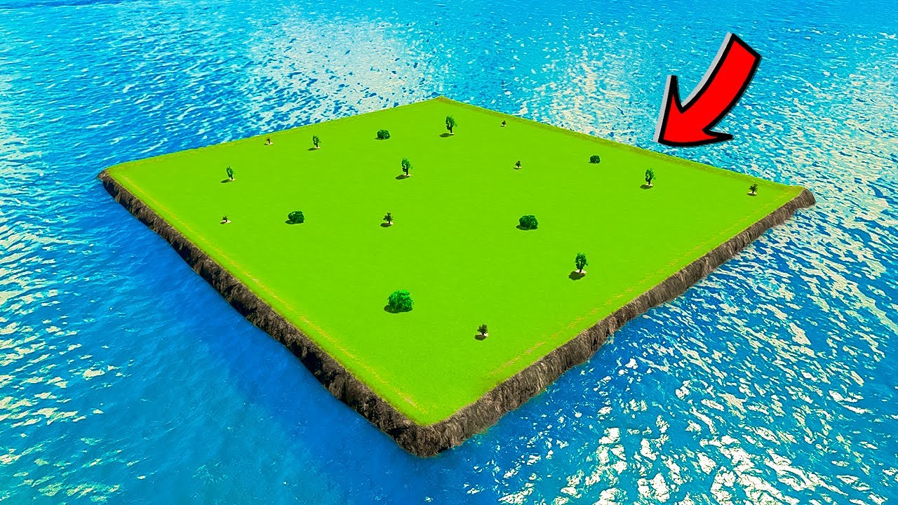 I started with a tiny empty island in Cities Skylines... - YouTube