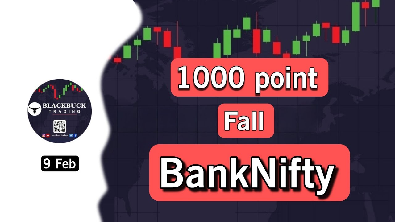 Bank Nifty Fall || 8 Feb || @BlackbuckTrading - YouTube