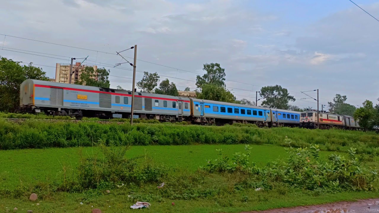 "Unprecedented Union: The Rare Encounter of Shatabdi Express and ...