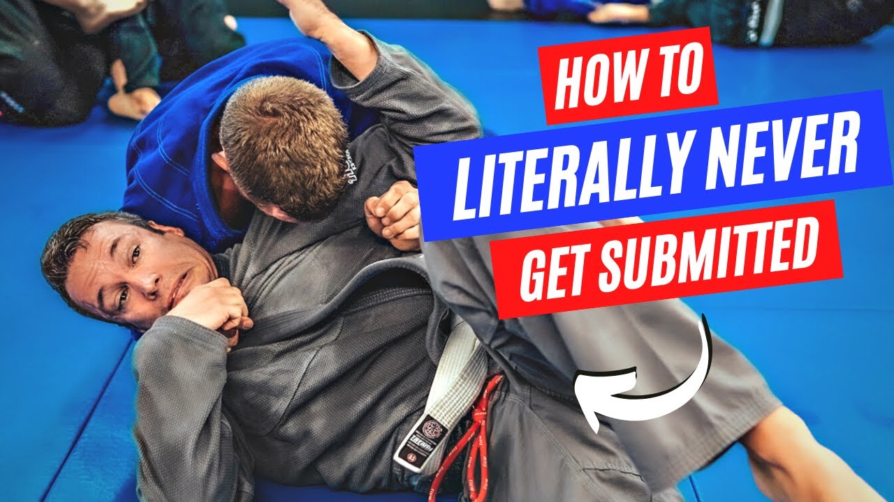 How To LITERALLY NEVER Get Submitted In BJJ | Gi & Nogi - YouTube