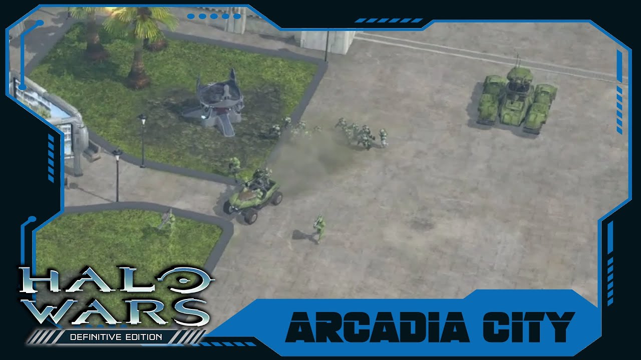 Halo Wars - Arcadia City (Mission 4) - YouTube