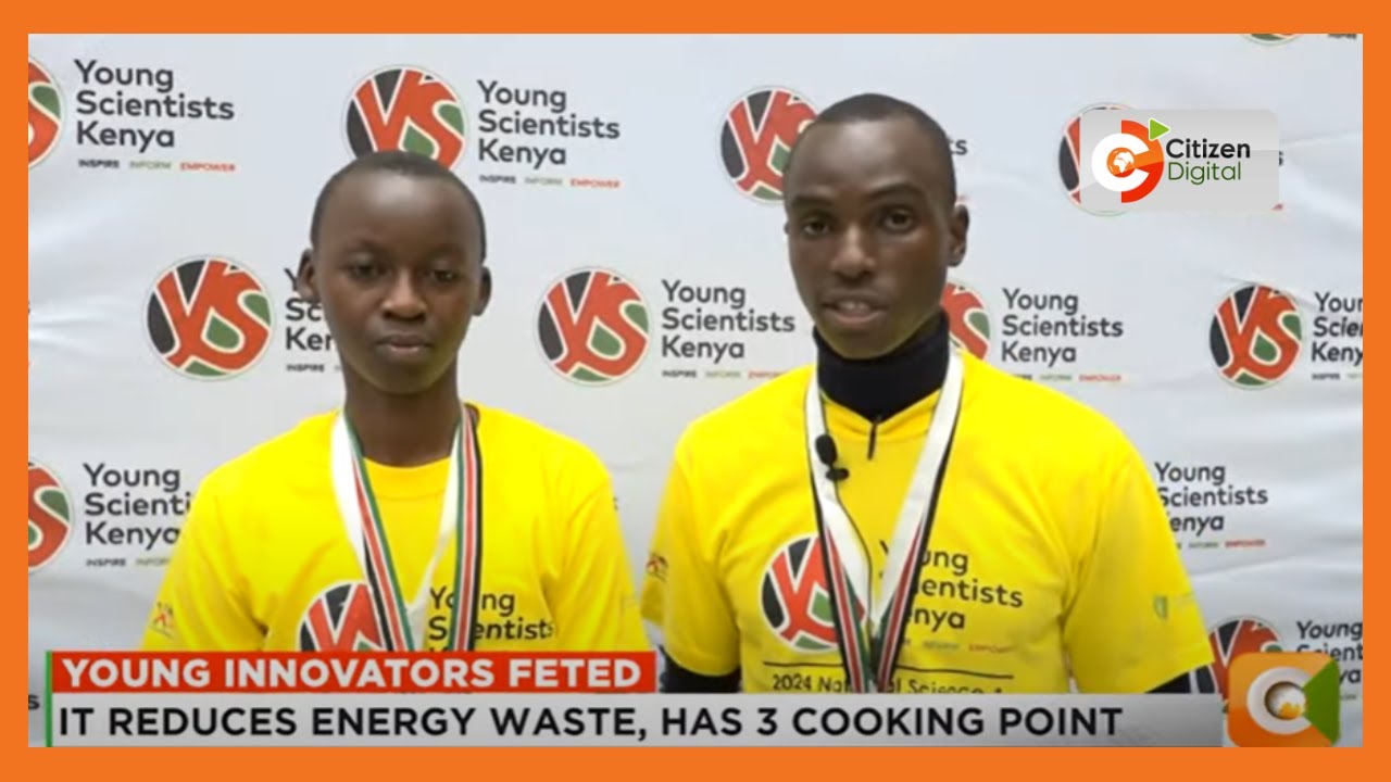 Two students from Nyamira win science competition - YouTube