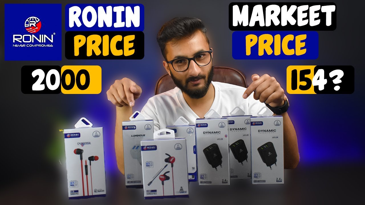 😱Cheap RONIN Products? ONLINE VS MARKEET🤔| Cheap RONIN Products Showdown | Hammad 946 - YouTube