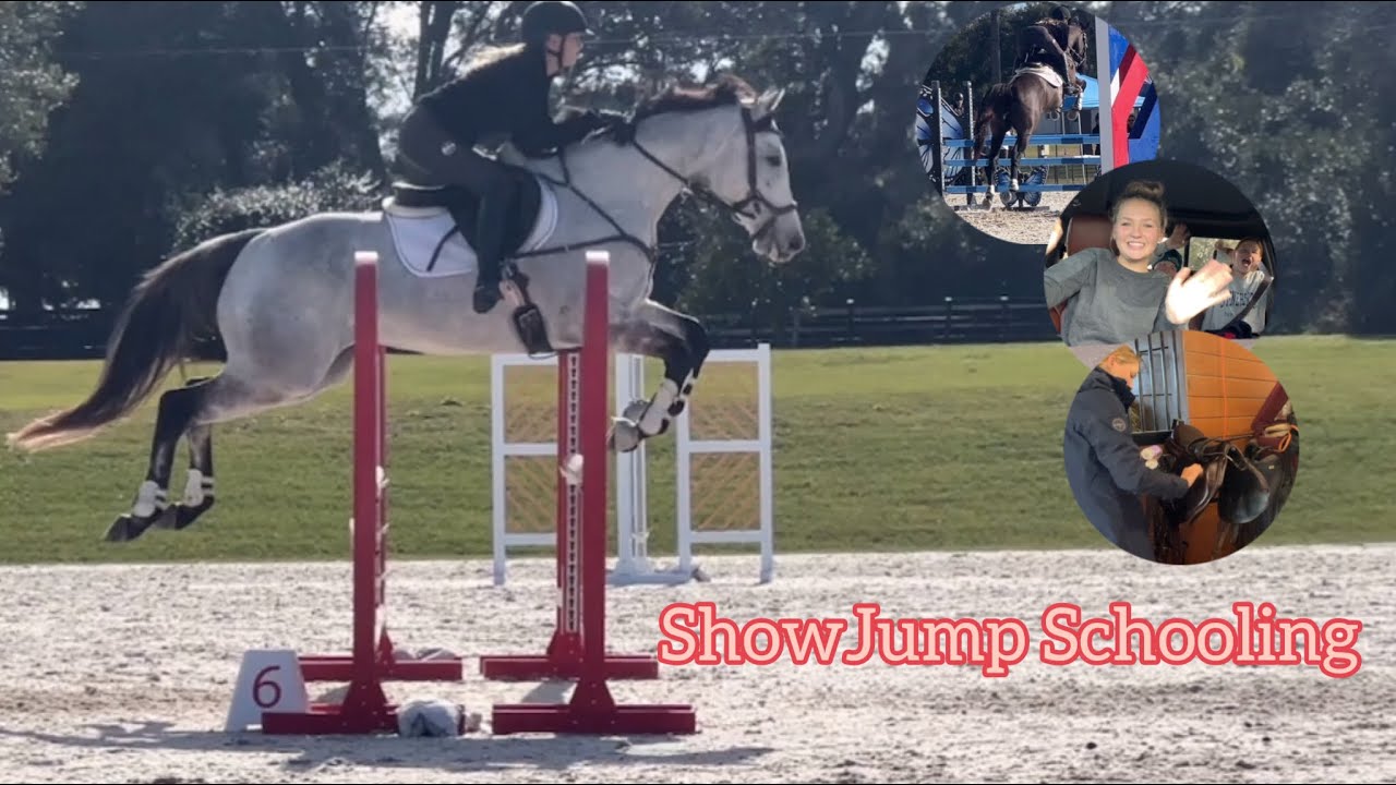 Show Jump Schooling - Vlog - YouTube