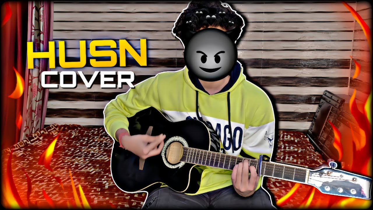 HUSN - Guitar Version | Anuv jain #coversong #husn - YouTube
