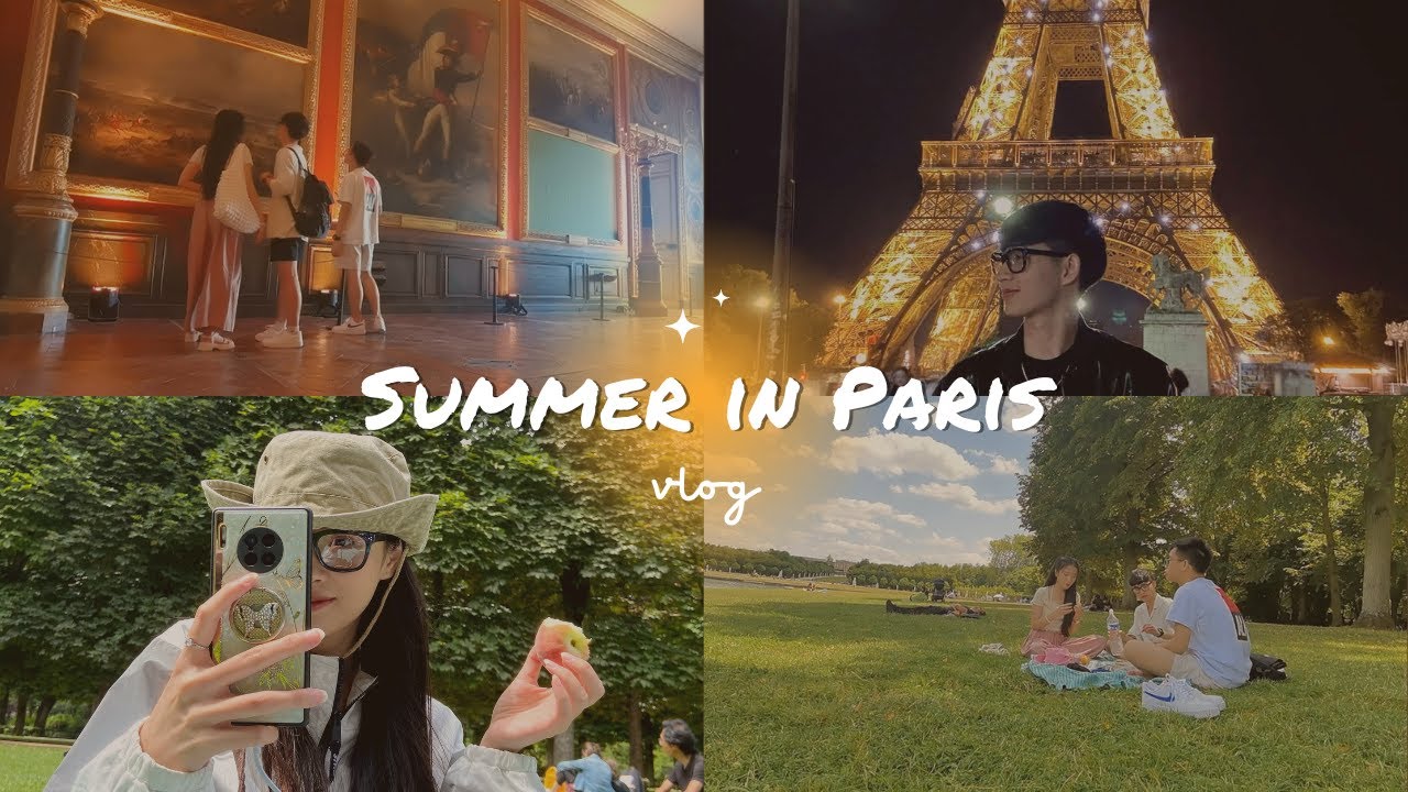 Mùa hè Paris xinh đẹp | 2 ngày đi khắp Paris cùng mình | Paris vlog ...