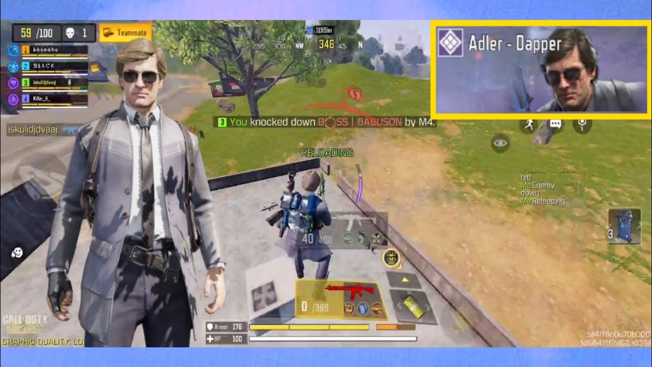 Adler - Dapper Cod Mobile Gameplay - YouTube