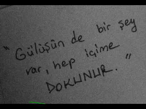 (gülüşün de bir şey var hep içime dokunur)-(whatsapp statuslarınız boş qalmasın)