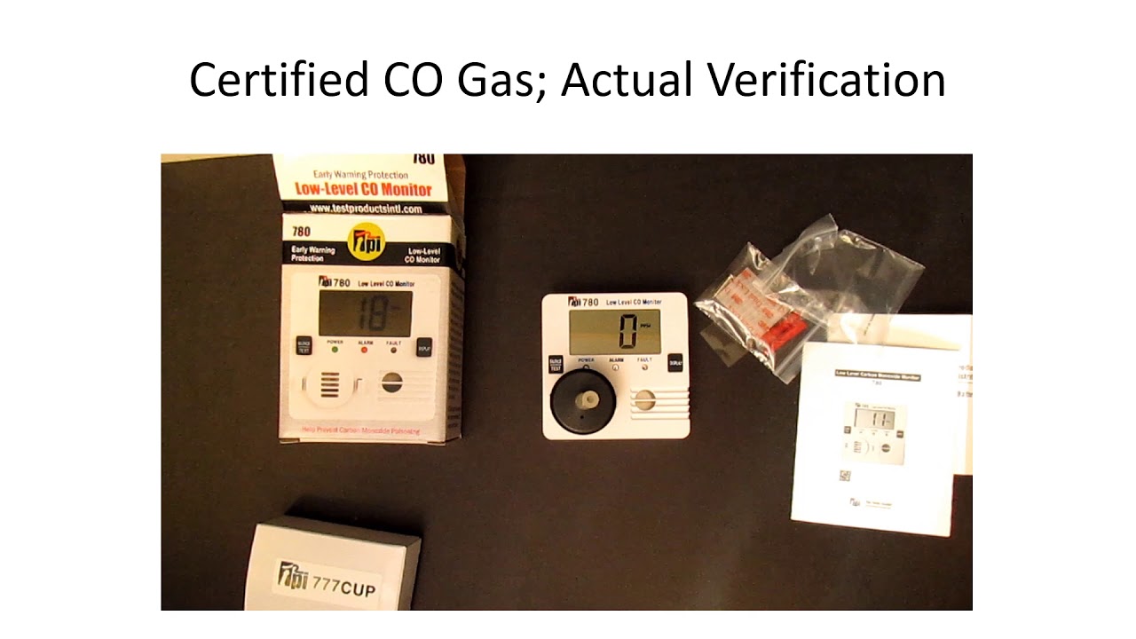 Part 1 Using TPI Model 780 Low Level CO Monitor BDCOSA 9m46s - YouTube