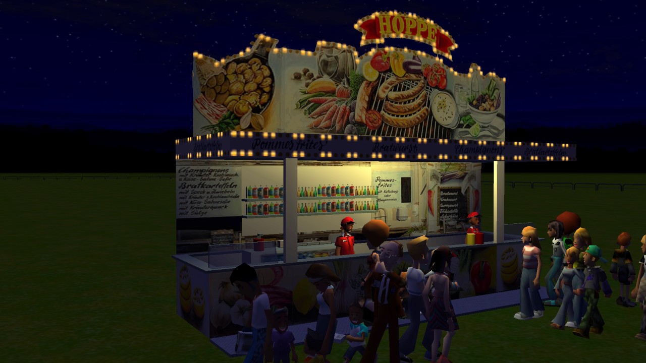 RCT3 Hoppe Foodstall - YouTube