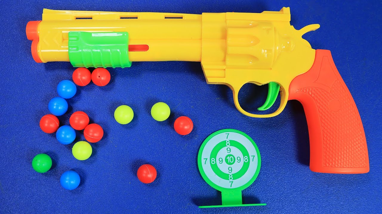 Set Juego de Disparo; Revólver y Balas de Espuma! | ALESMAU Unboxing ...