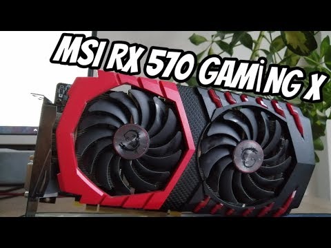 MSI RX 570 GAMING X 4G 4GB GDDR5 256Bit İnceleme Pubg Steam Fps Test