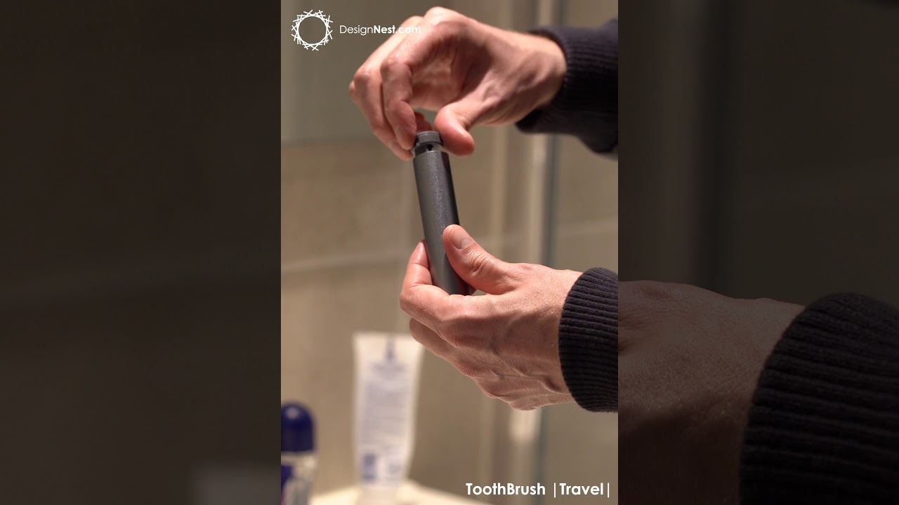 ToothBrush |Travel| - Invert the toothbrush head into the handle to ...