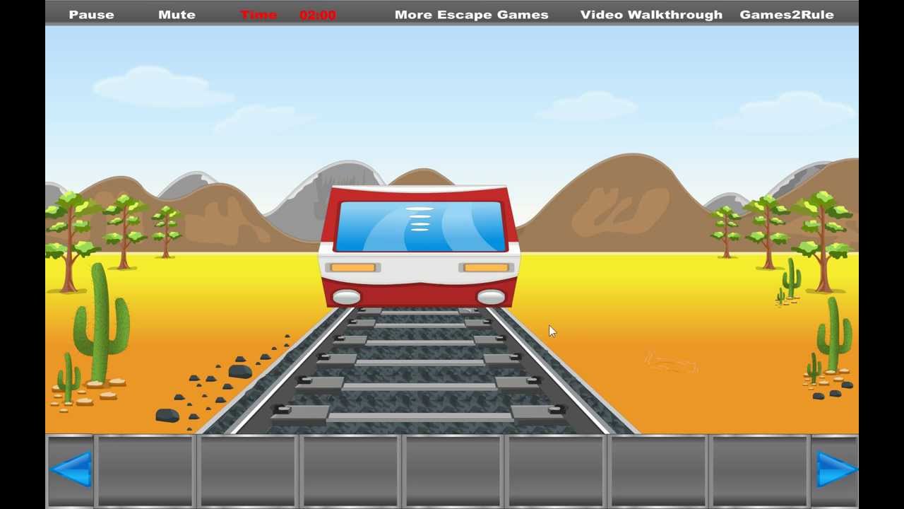 Live Escape: Broken Train Track Walkthrough - YouTube