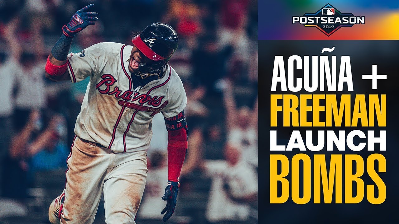 Ronald Acuña Jr. + Freddie Freeman smash DEEP home runs for Braves in ...