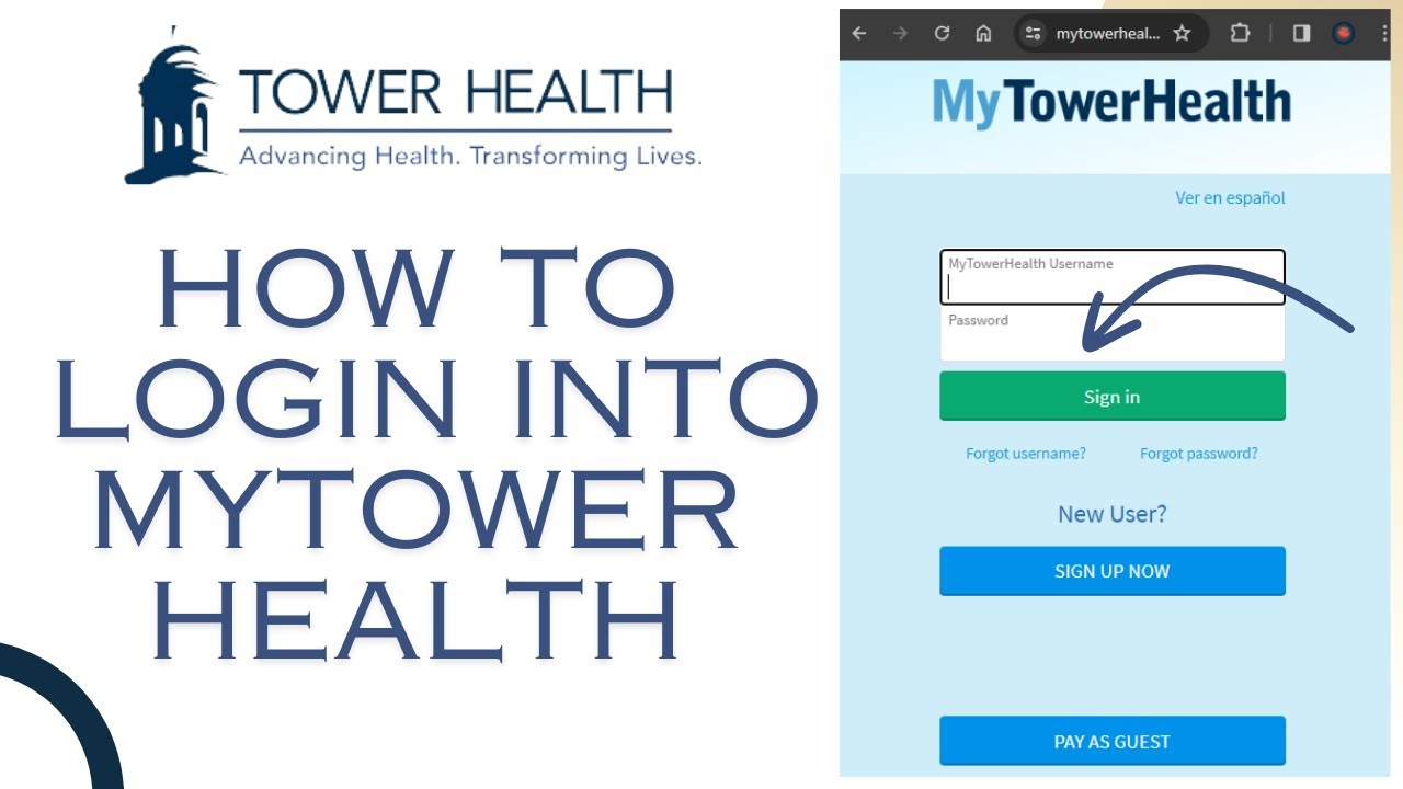 How to Login into Mytower Health | 2024 - YouTube