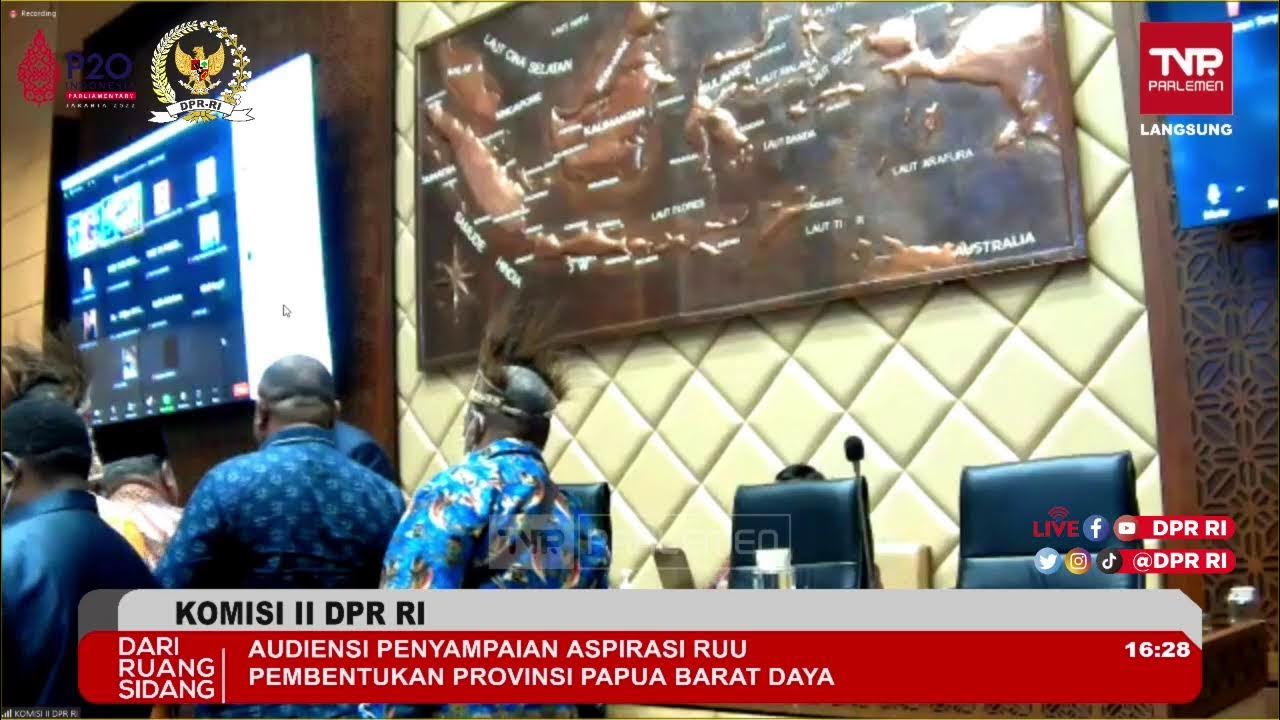 LIVE STREAMING - RDPU KOMISI II DPR RI - YouTube