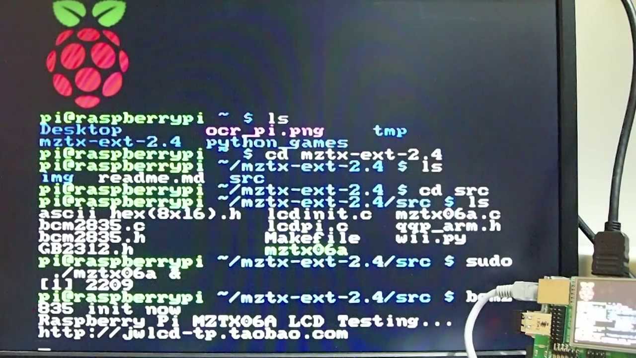 Setup Tontec 2.4-inch TFT LCD 240x320 RGB Pixels Touch Screen Display ...