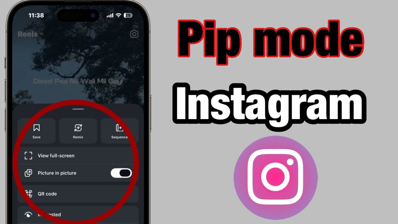 Instagram New Features Pip Mode on Reels..! - YouTube