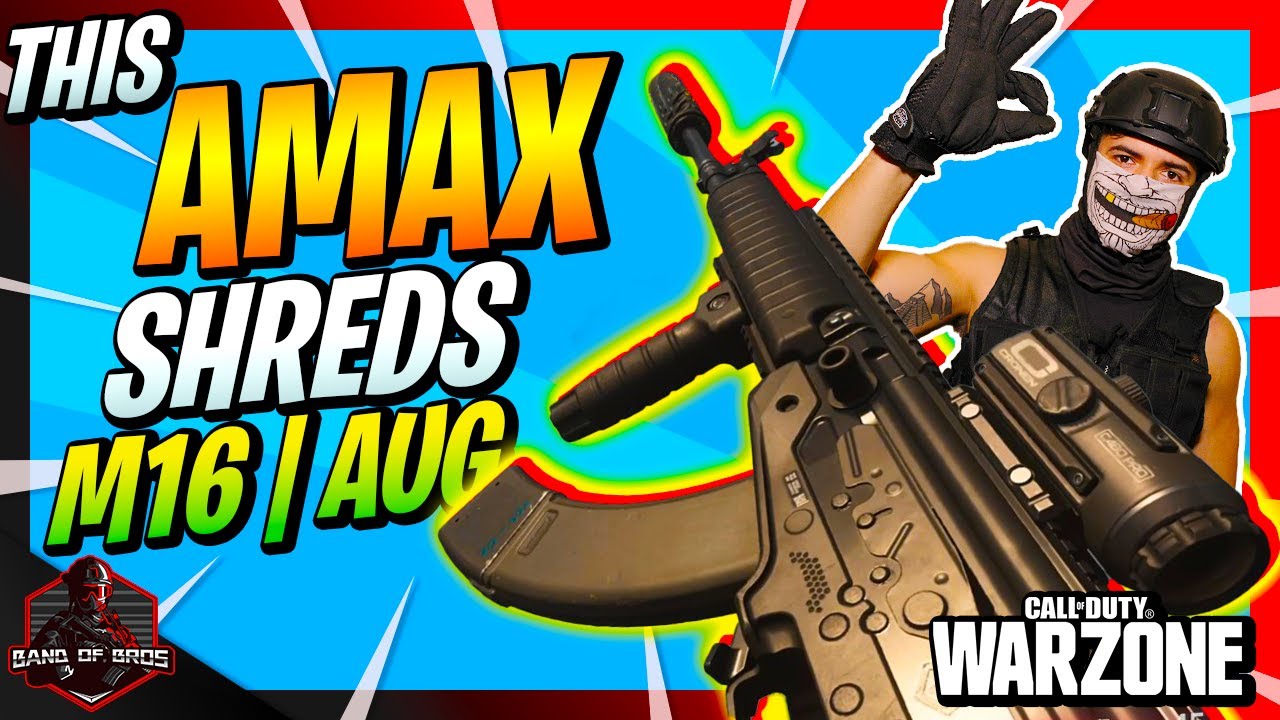 Destroy ANY AUG/M16 user 😎 with THIS AMAX Class Setup in WARZONE | NO ...