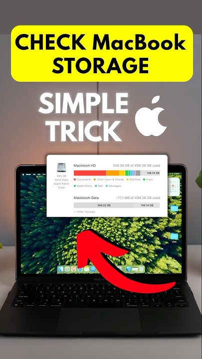 How to Check MacBook Storage - MacBook Tips and Tricks 🤩 #mymactalk # ...