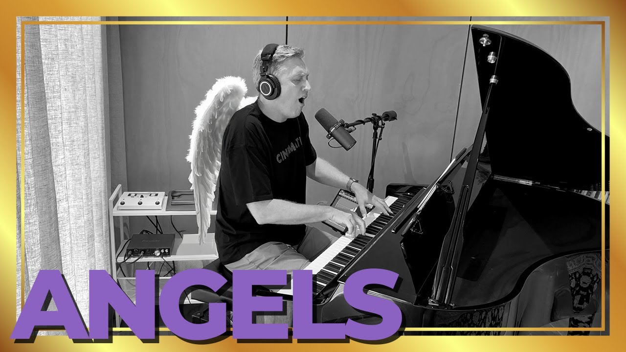 Angels - Robbie Williams | Soulful Acoustic Cover (Piano & Vocals ...