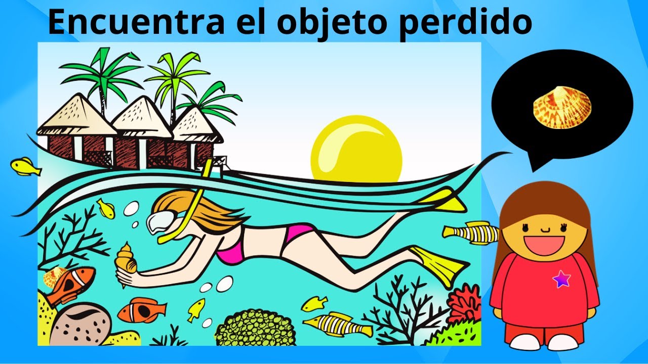 ENCUENTRA EL OBJETO PERDIDO PARA NIÑOS/ JUEGOS PARA VACACIONES ...