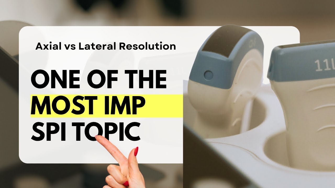 Easiest Way to Remember Axial vs Lateral Resolution - YouTube