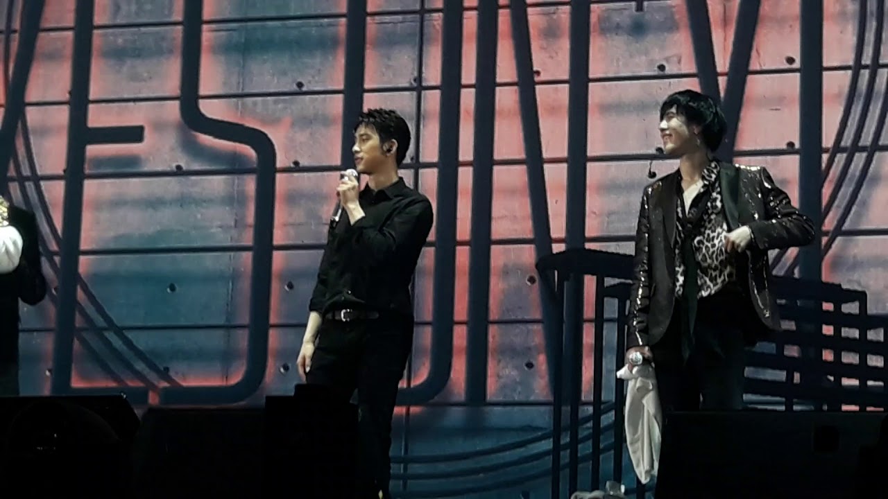 180512 GOT7 Eyes On You in Bangkok Day 2 - Jinyoung and his eyes trick ...