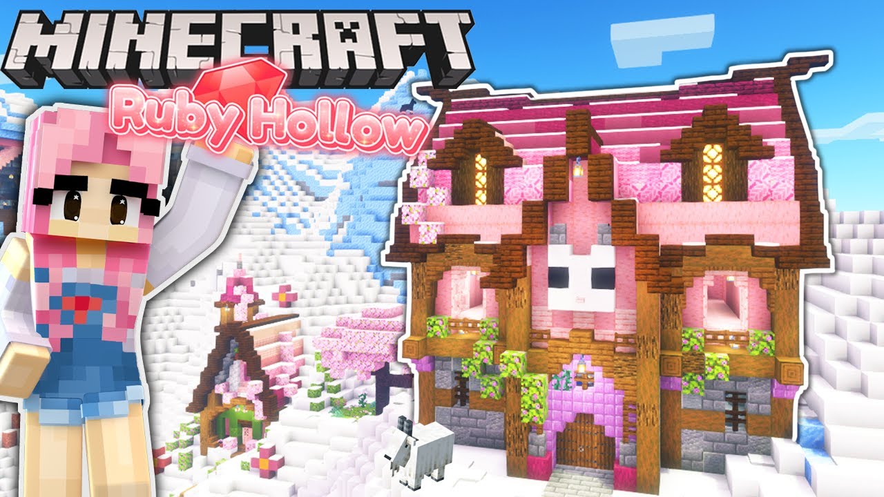 I Bred a House of Screaming GOATS! 🌸 Minecraft Ruby Hollow 21 - YouTube