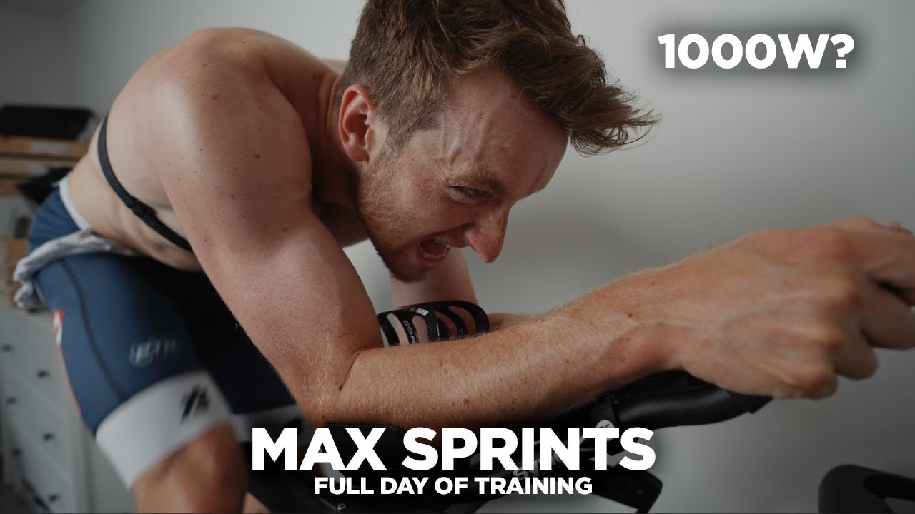 MAX EFFORT SPRINTS - Full Day Of Triathlon Training - YouTube