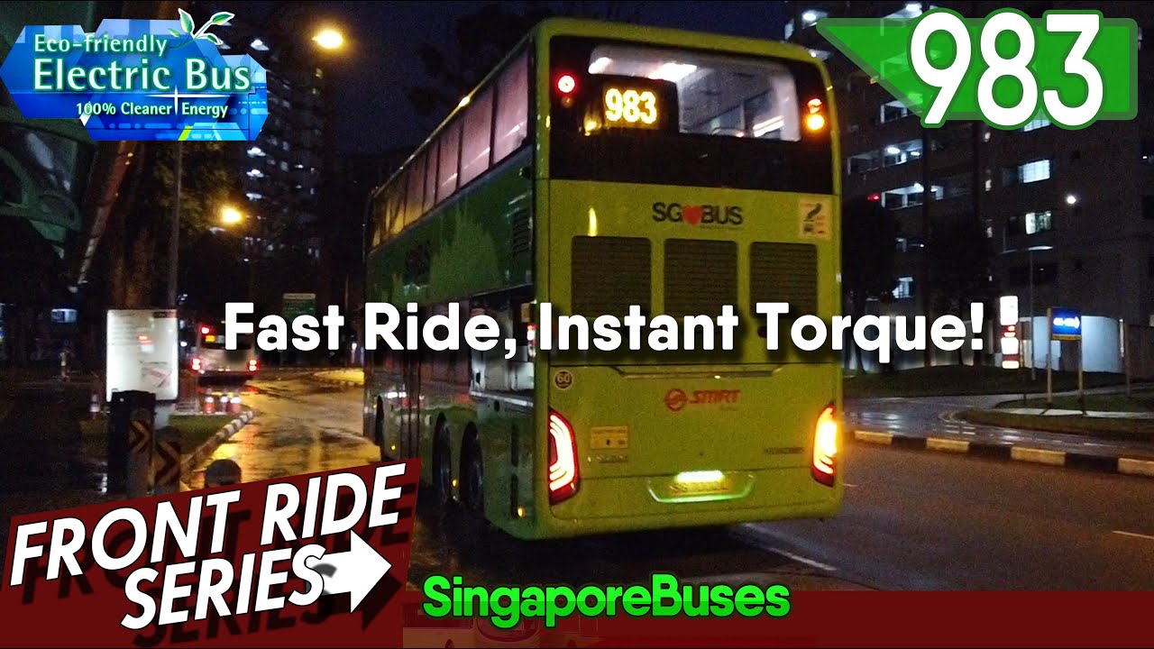 [SMRT Buses] SG7002L @ 983 | Yutong ZK6125BEVGS (E12DD) - YouTube