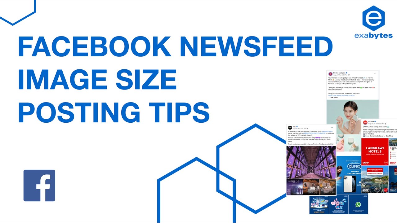 Facebook Image Size Posting Tips - YouTube