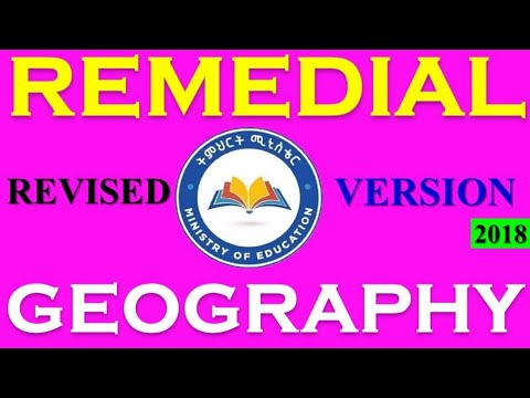 Remedial Geography 2018 (Revised Version) - YouTube