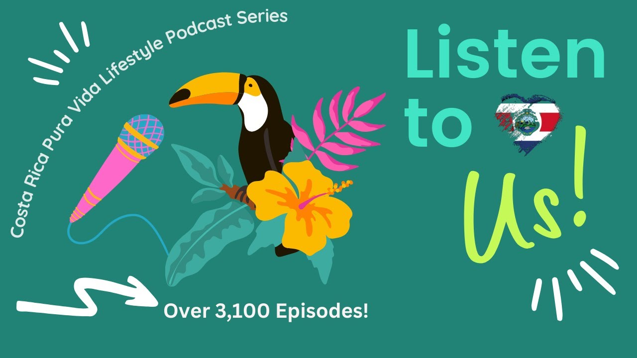 Costa Rica Pura Vida Lifestyle: Over 3,100 Podcast Episodes Recorded ...