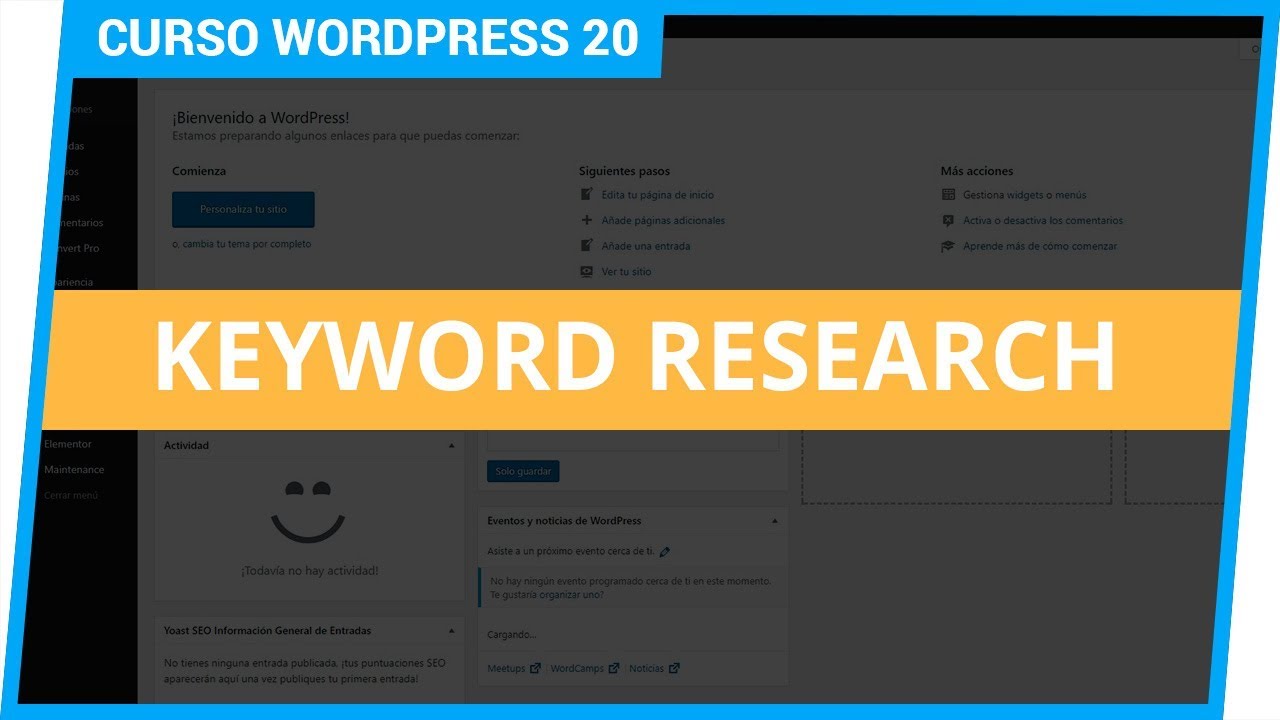 📢Curso WordPress #20: Herramientas para hacer Keyword Research 2018 ...