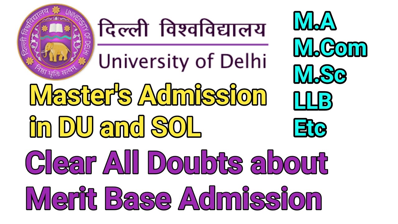 Masters Admission In DU And SOL MA MCom MSc LLB Etc Clear Your masters-admission-in-du-and-sol-ma-mcom-msc-llb-etc-clear-your