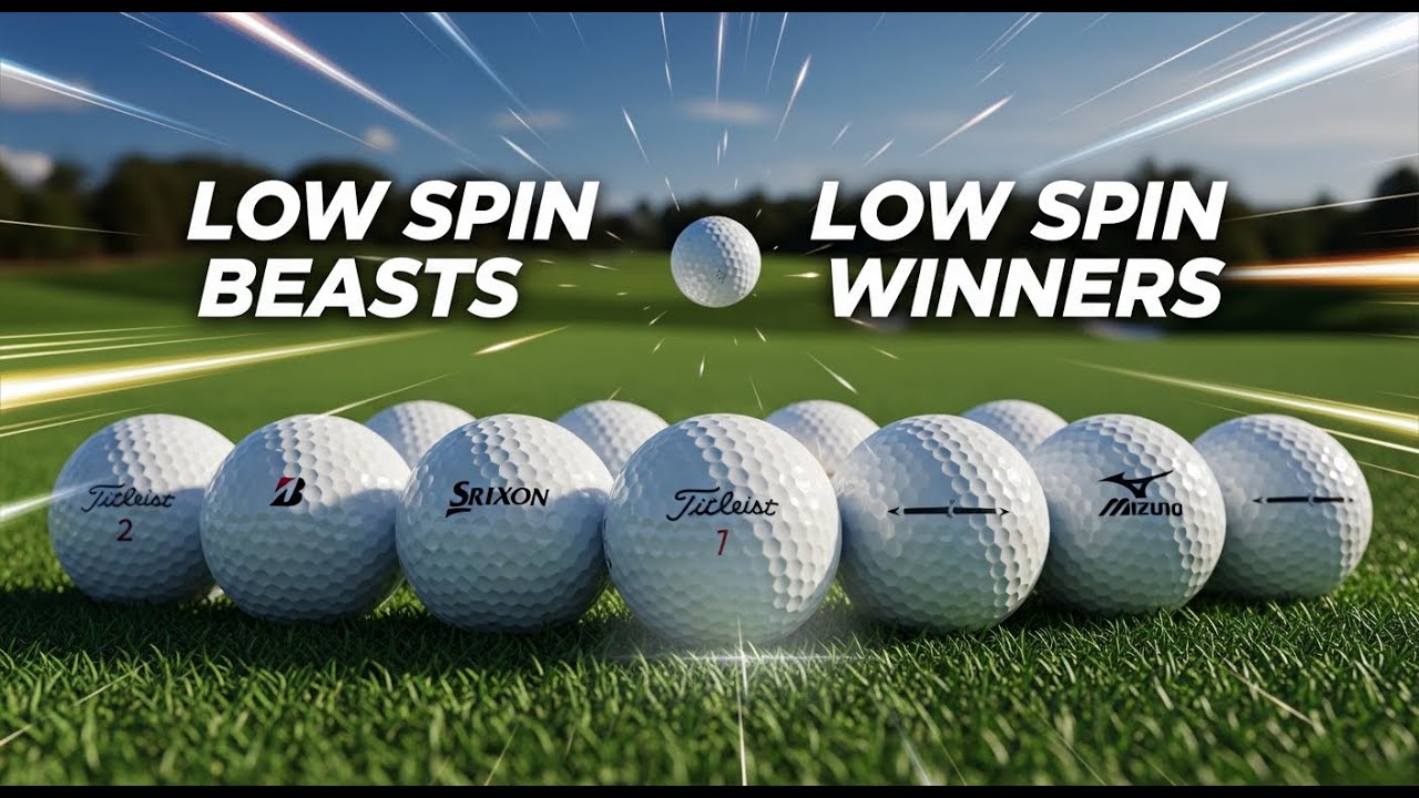 5 Best Low Spin Golf Balls For 2025 | Distance, Control & Wind Tests ...