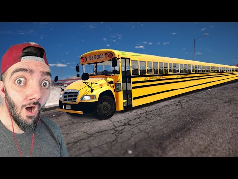 YOLDA EN UZUN HIZLI OTOBÜSÜ BULDUM - GTA 5 MODS