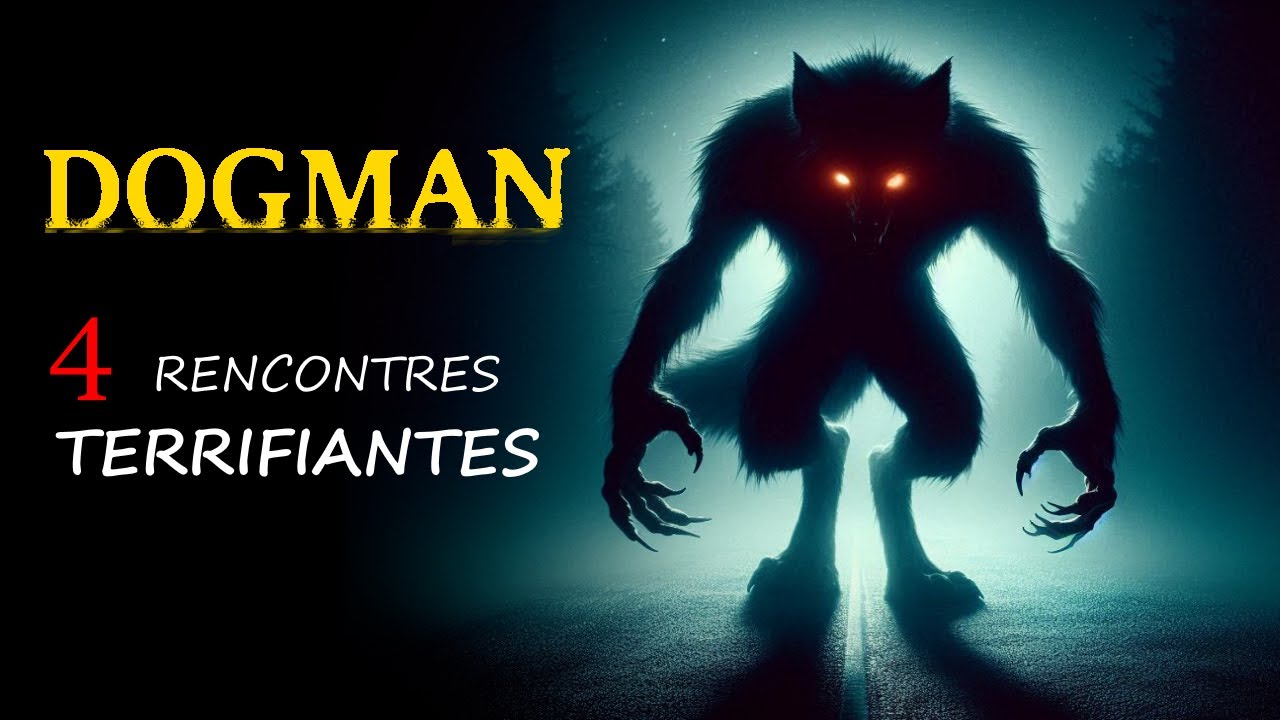 DOGMAN-4 rencontres TERRIFIANTES-Histoires VRAIES de rencontres avec un ...