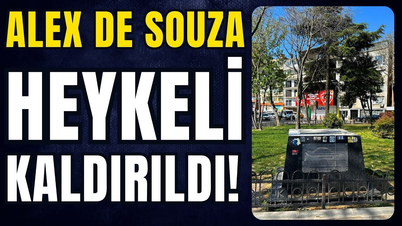 Alex, Lefter ve Can Bartu heykelleri kaldırıldı #fenerbahçe #spor - YouTube