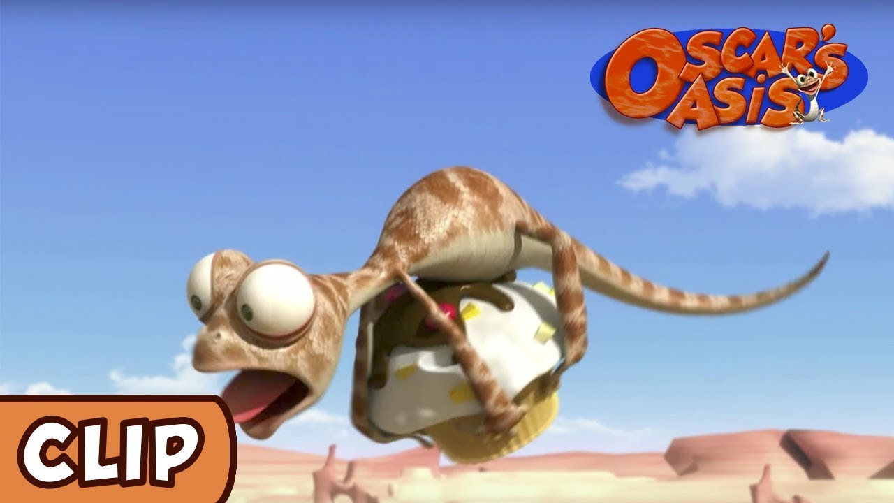 Oscar's Oasis - Flying Lizard?! | HQ | Funny Cartoons - YouTube