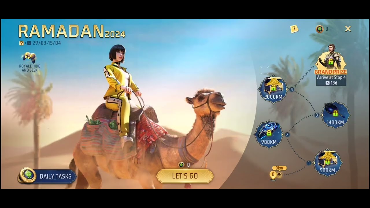 Ramadan event in garena free fire max - YouTube