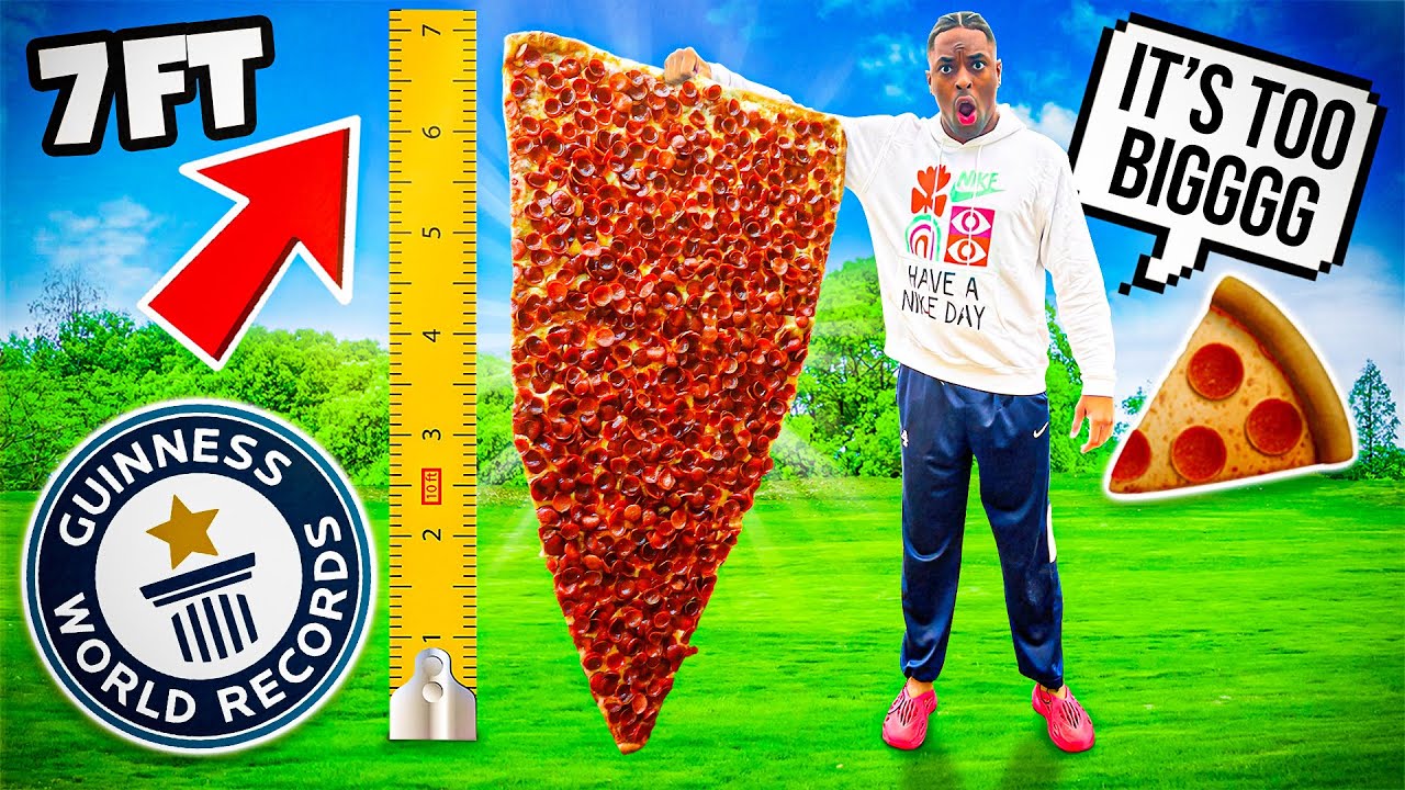 Eating the World’s Largest Foods for 24 Hours - YouTube