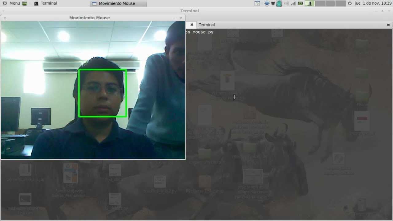 Mouse con OpenCV y Python - YouTube