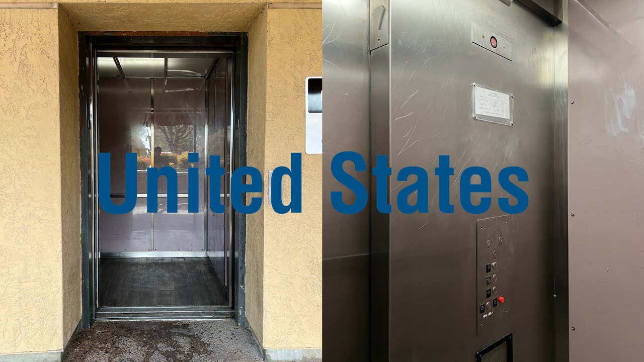 Grimy United States Square Button Hydraulic Elevator - 9th Street ...
