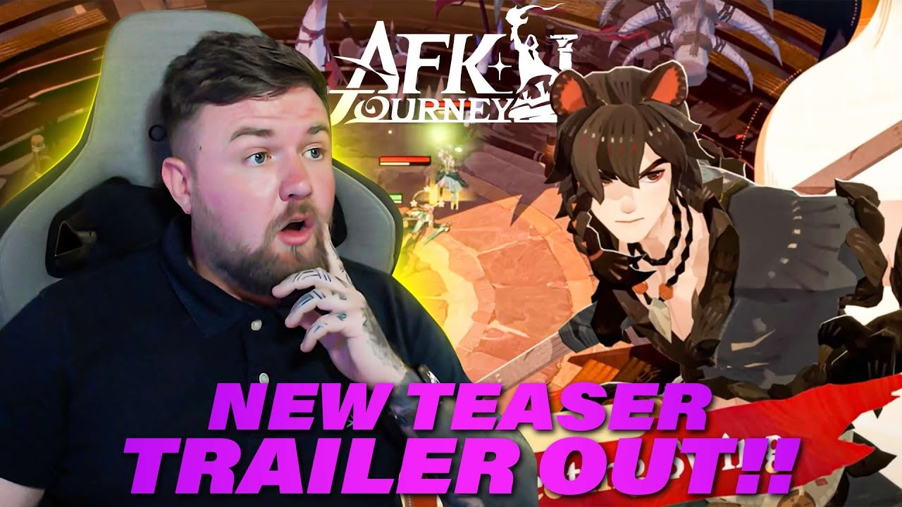 Teaser Trailer Just Dropped! Blind Reaction - AFK Journey - YouTube
