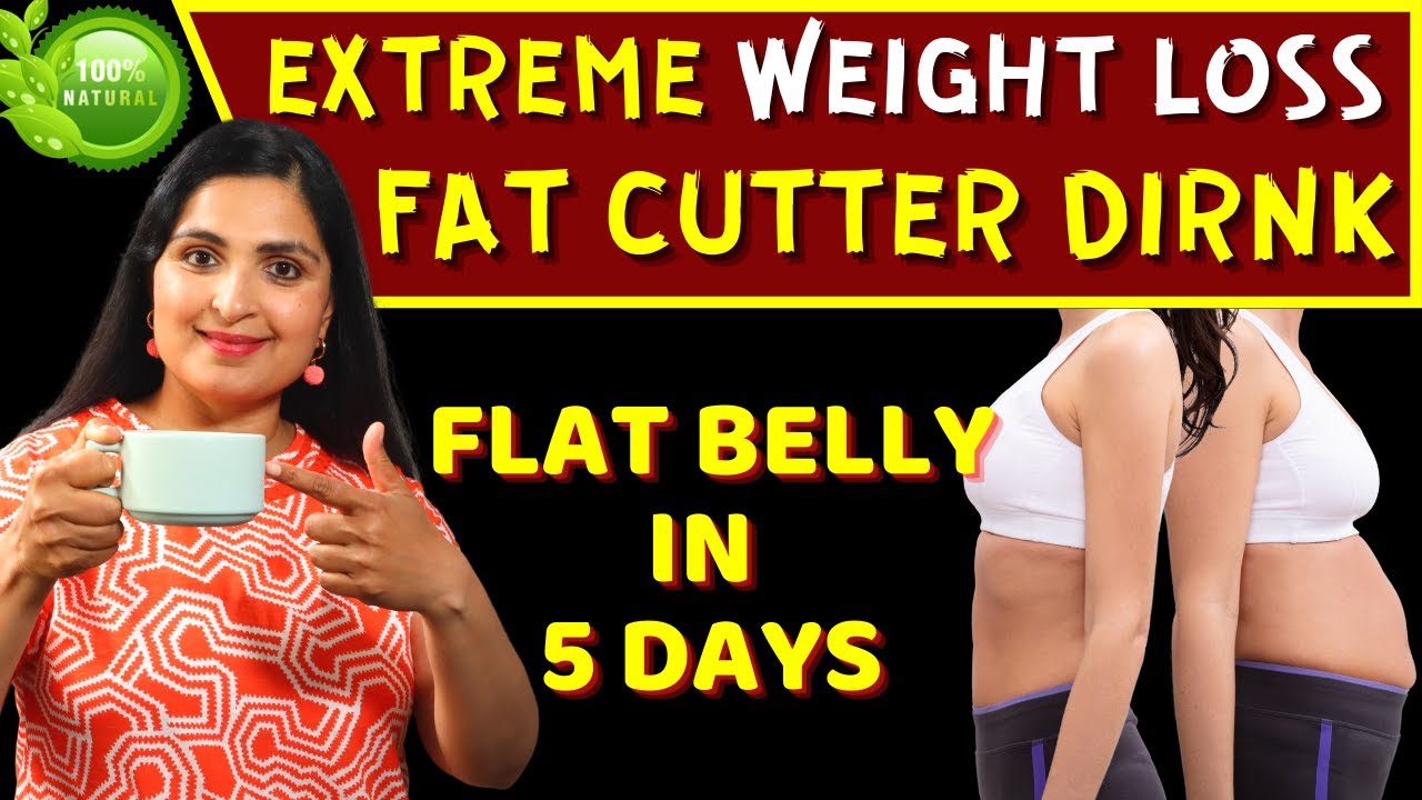 STRONGEST FAT CUTTING DRINK | Get FLAT TUMMY | Lose Weight FAST ...