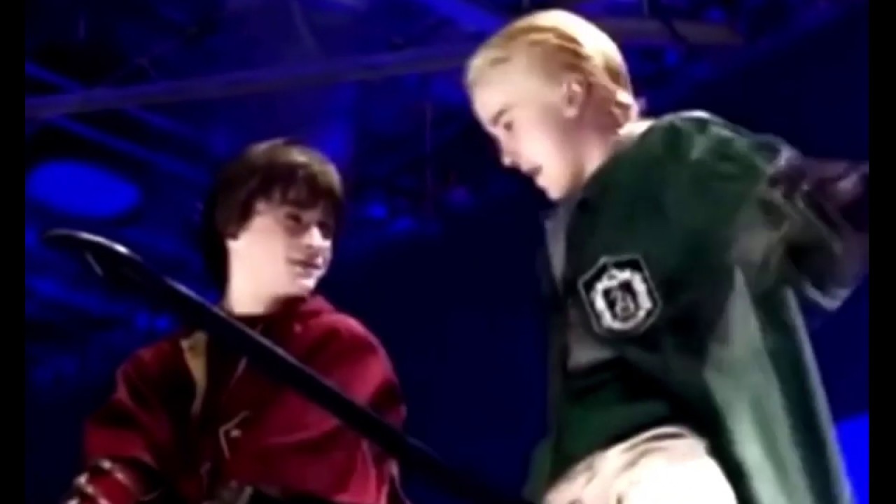 Harry and Draco caught being best friends - YouTube